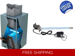 Germicidal UV C Light 24 Volt for Central Ducted Air Handlers